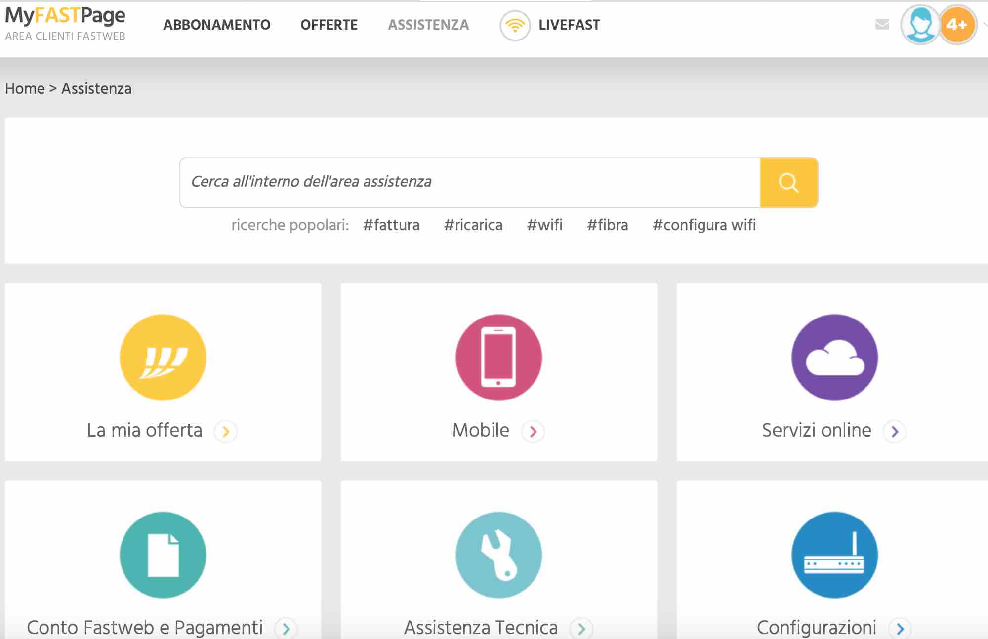MyFastweb (ex MyFastPage): 5 cose che puoi fare nell'area clienti