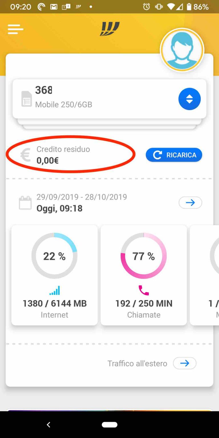 Credito residuo Fastweb: come controllare | ComparaSemplice.it