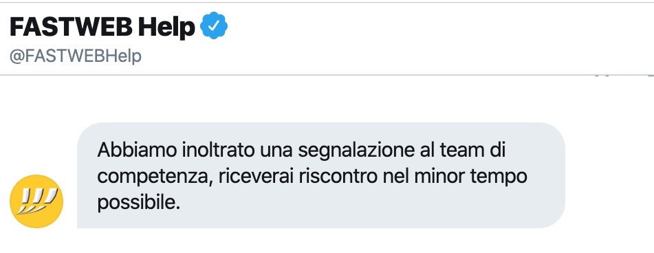 Cosa fare se Fastweb area clienti non funziona?