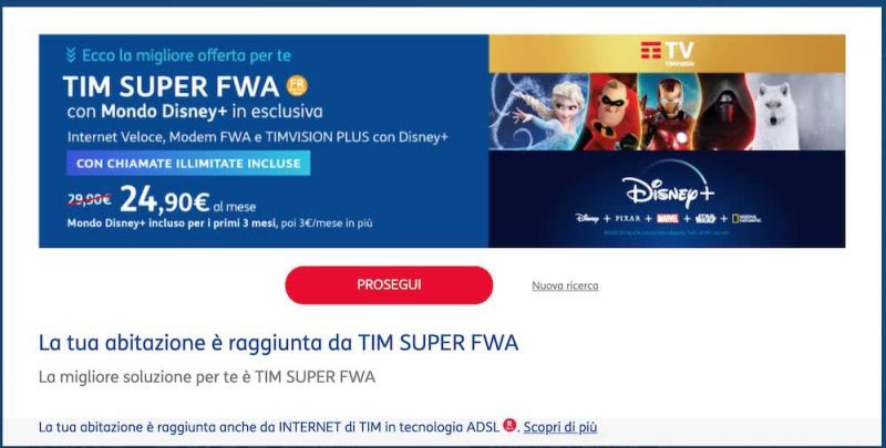Opinioni e recensioni clienti TIM FWA