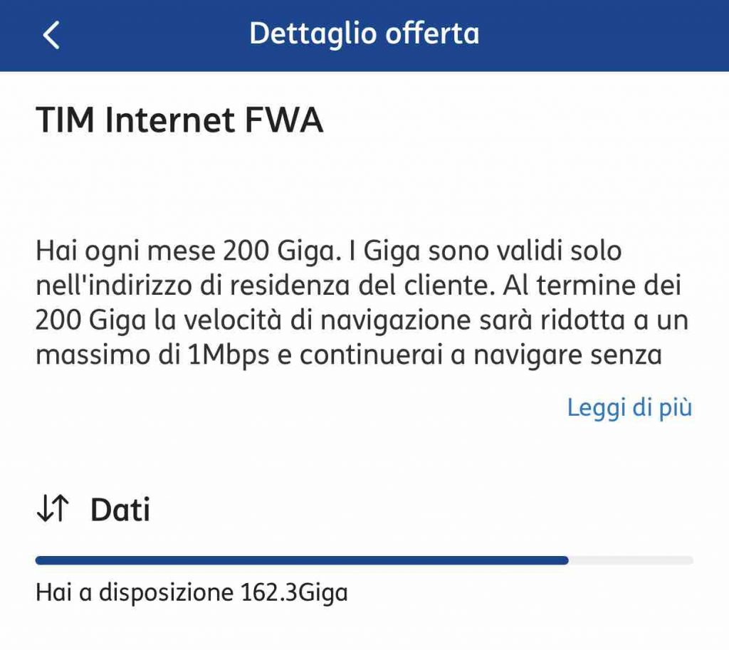 Opinioni e recensioni clienti TIM FWA