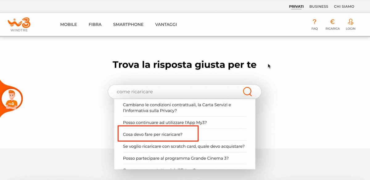 Servizio clienti WINDTRE: tutti i contatti | ComparaSemplice.it