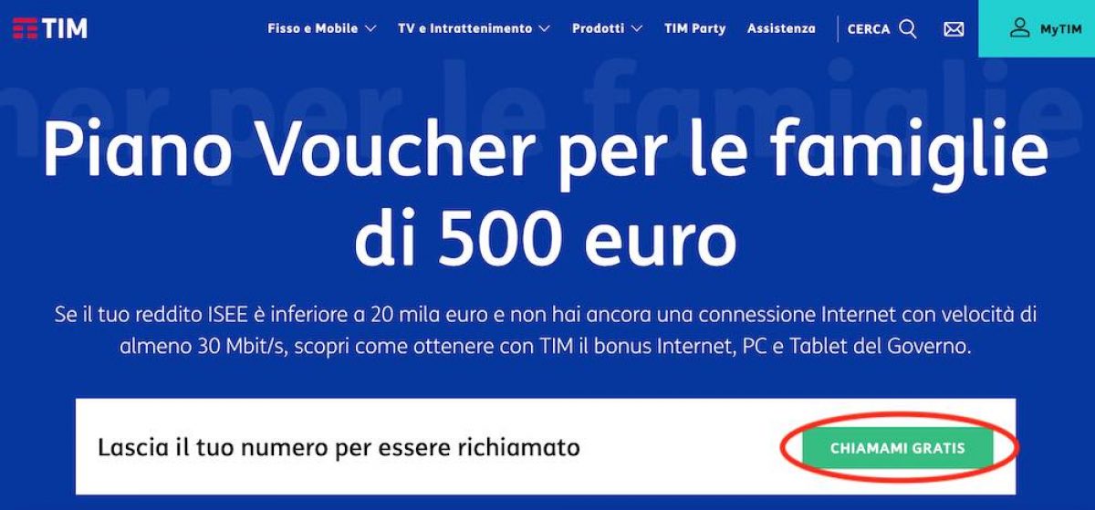 Bonus tablet e Internet TIM: come richiederlo?