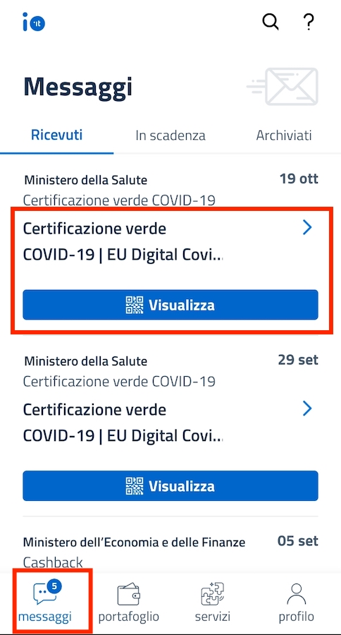 Come scaricare il Green Pass sul telefono | ComparaSemplice.it