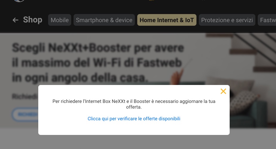 Fastweb NeXXt e Booster: come richiederli | ComparaSemplice.it