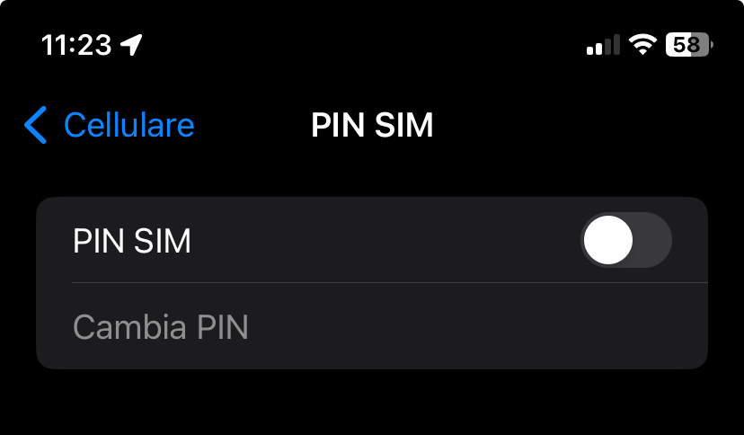 Come eliminare il pin della sim | ComparaSemplice.it